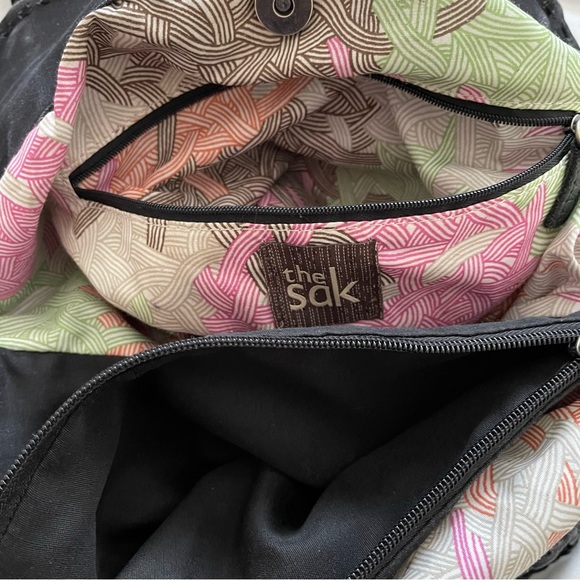 The Sak | Bags | The Sak Black Pebbled Leather Bucket Bag | Poshmark